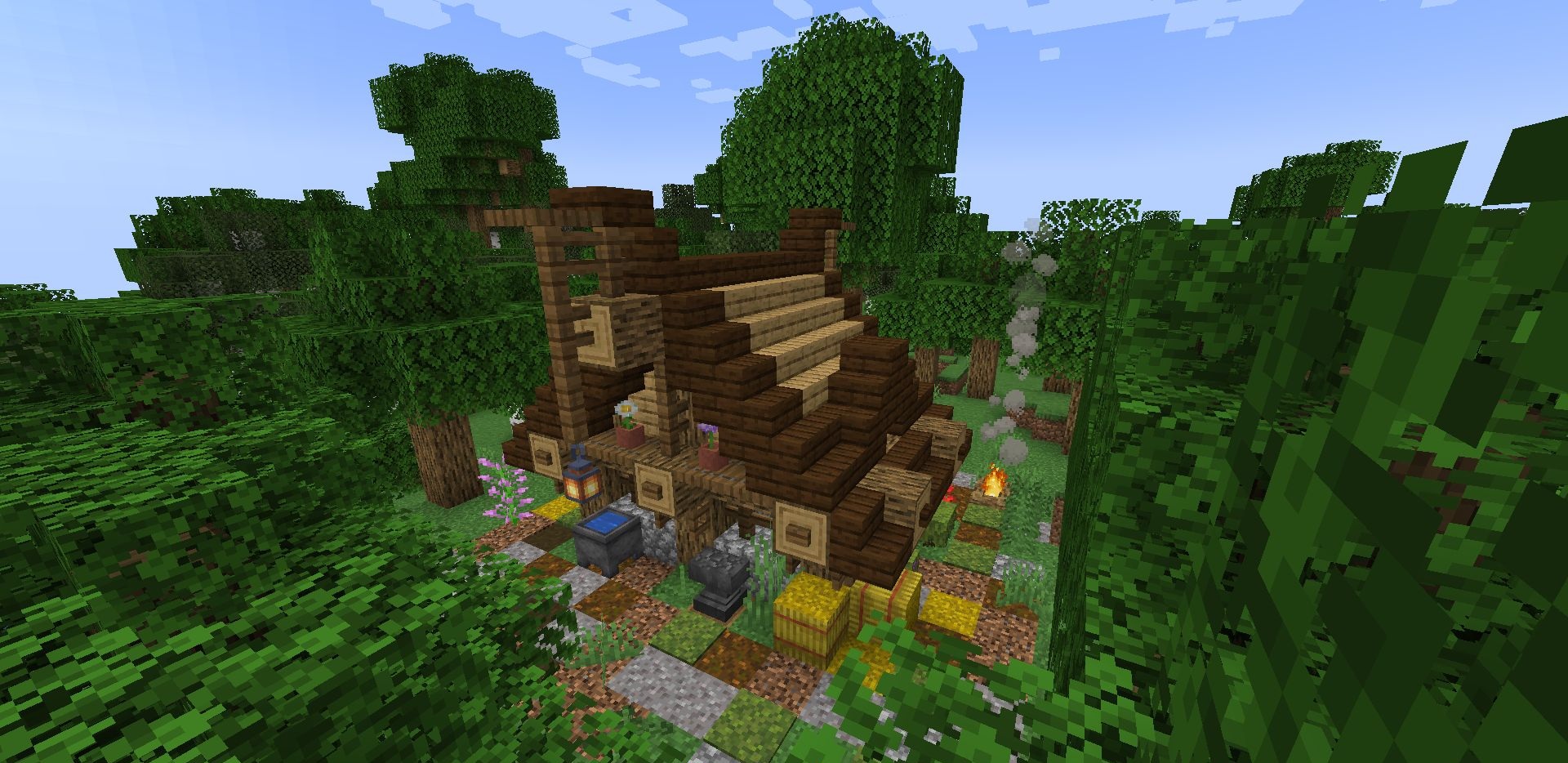 Small Horse Stable for Minecraft 1.21.11