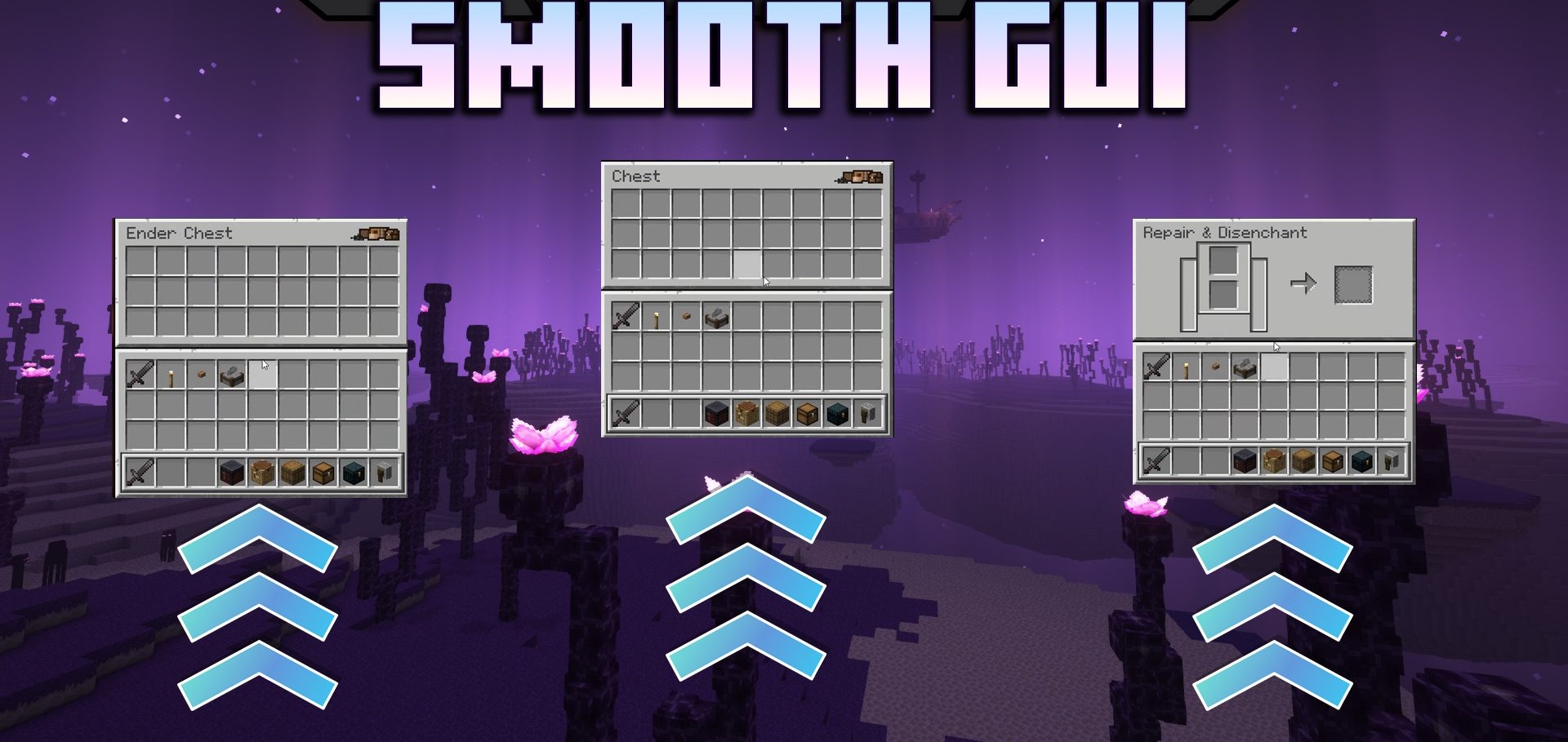 Smooth Gui для Minecraft 1.21.11