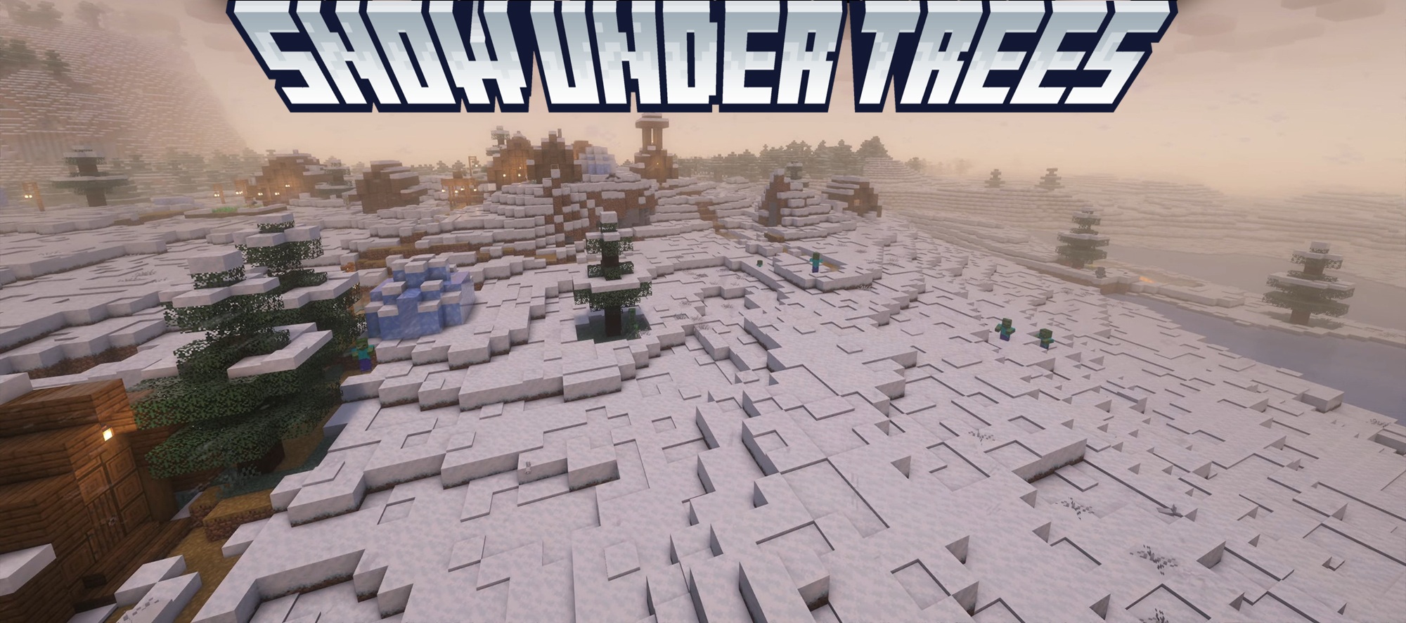 Snow Under Trees для Minecraft 1.21.11