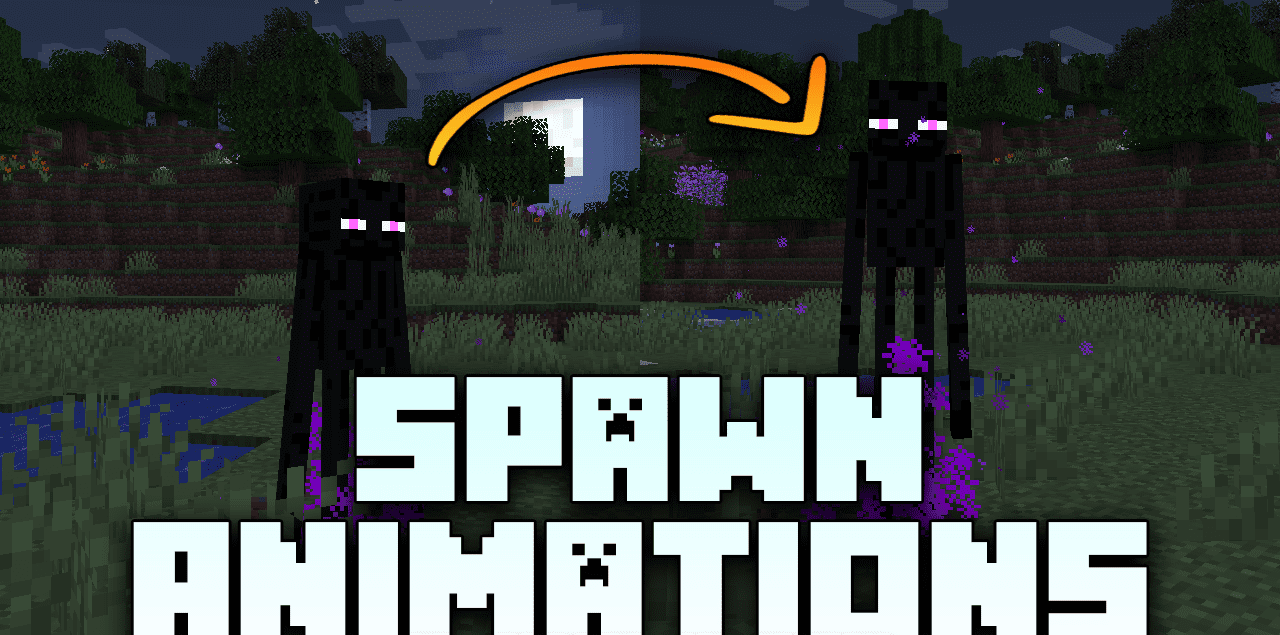 Spawn Animations для Minecraft 1.21.11