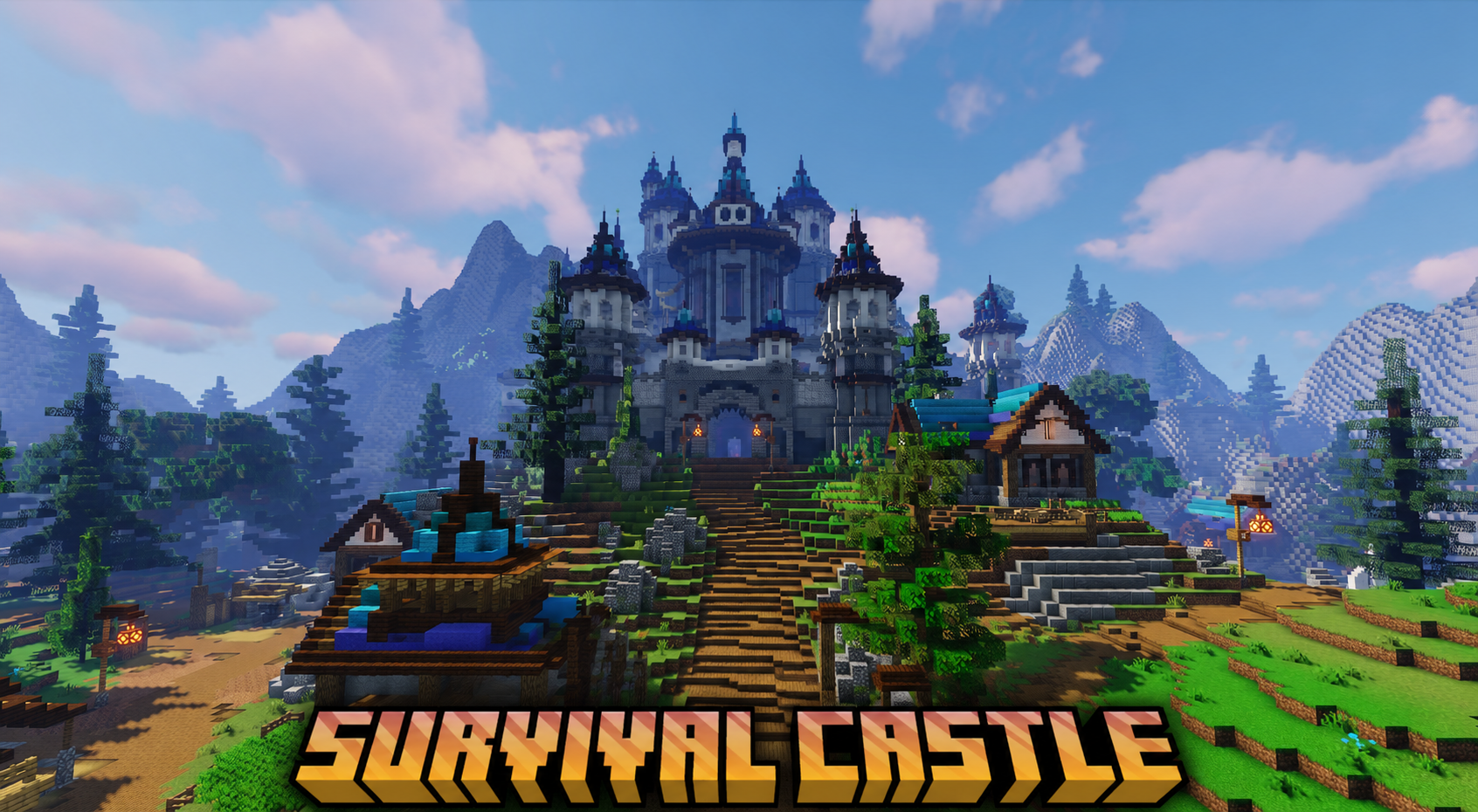 Survival Castle Spawn | Minecraft Map