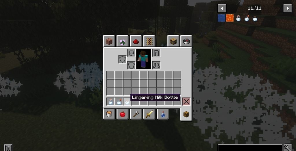 Splash Milk for Minecraft 1.21.8