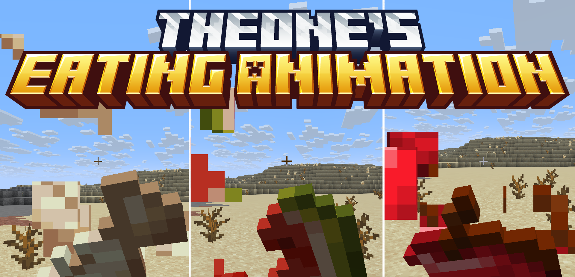 Theone’s Eating Animation for Minecraft 1.21.11
