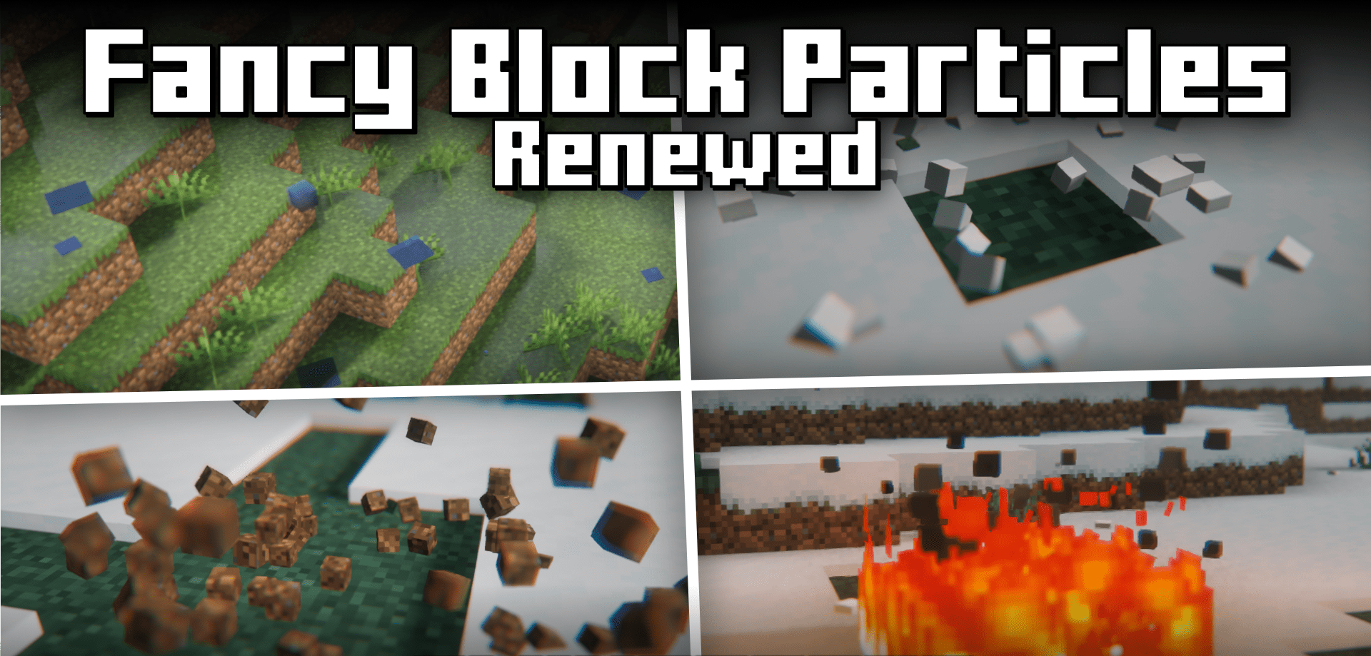 Fancy Block Particles Renewed для Minecraft 26.1.2