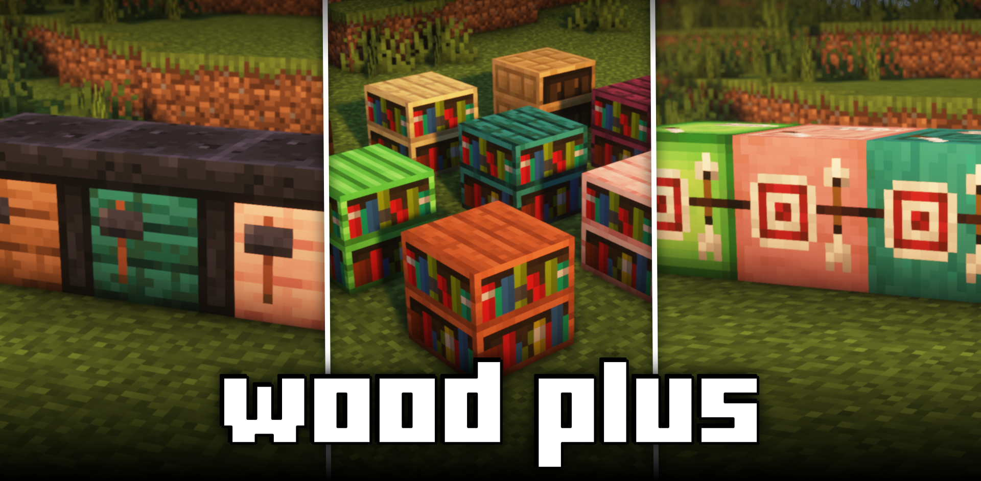 Wood Plus для Minecraft 1.21.10