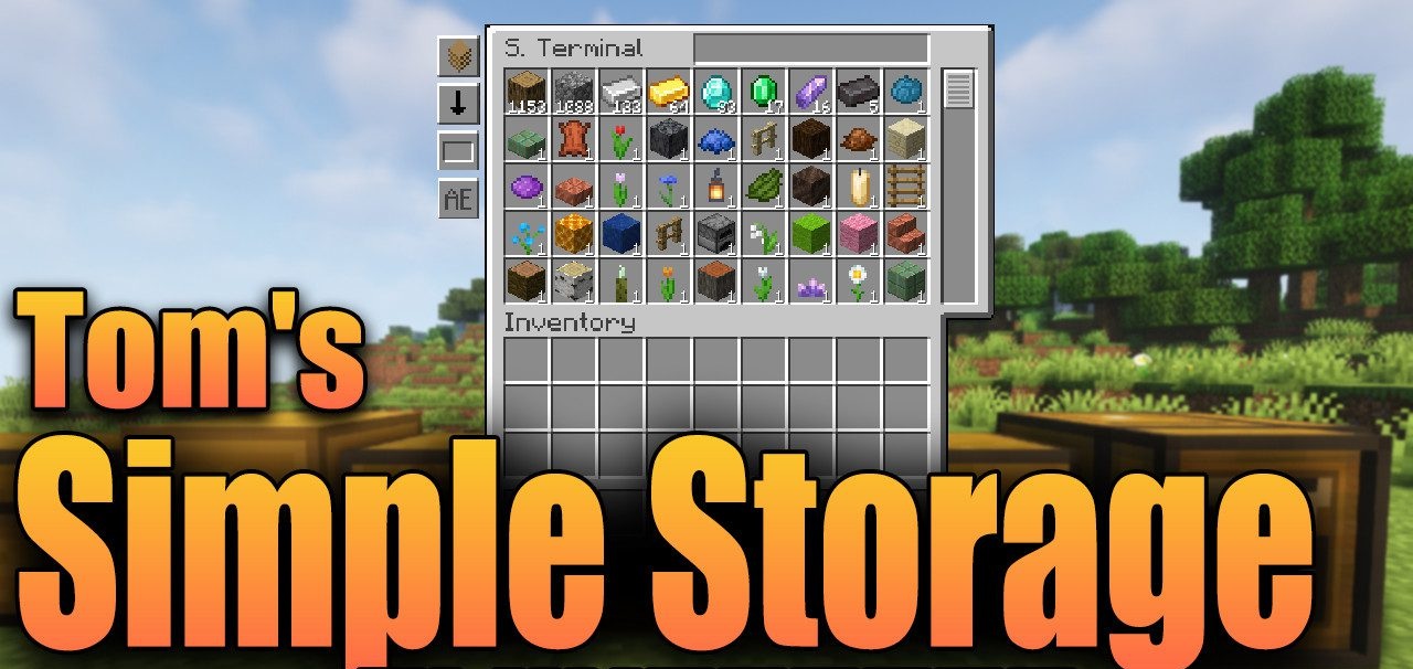 Tom’s Simple Storage for Minecraft 1.21.10