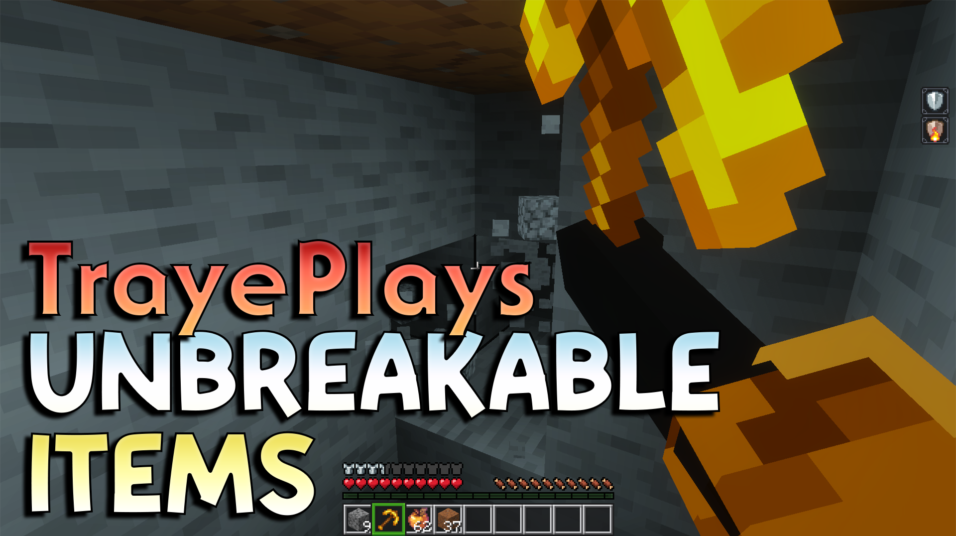 TrayePlays Unbreakable Items for Minecraft Pocket Edition 26.x