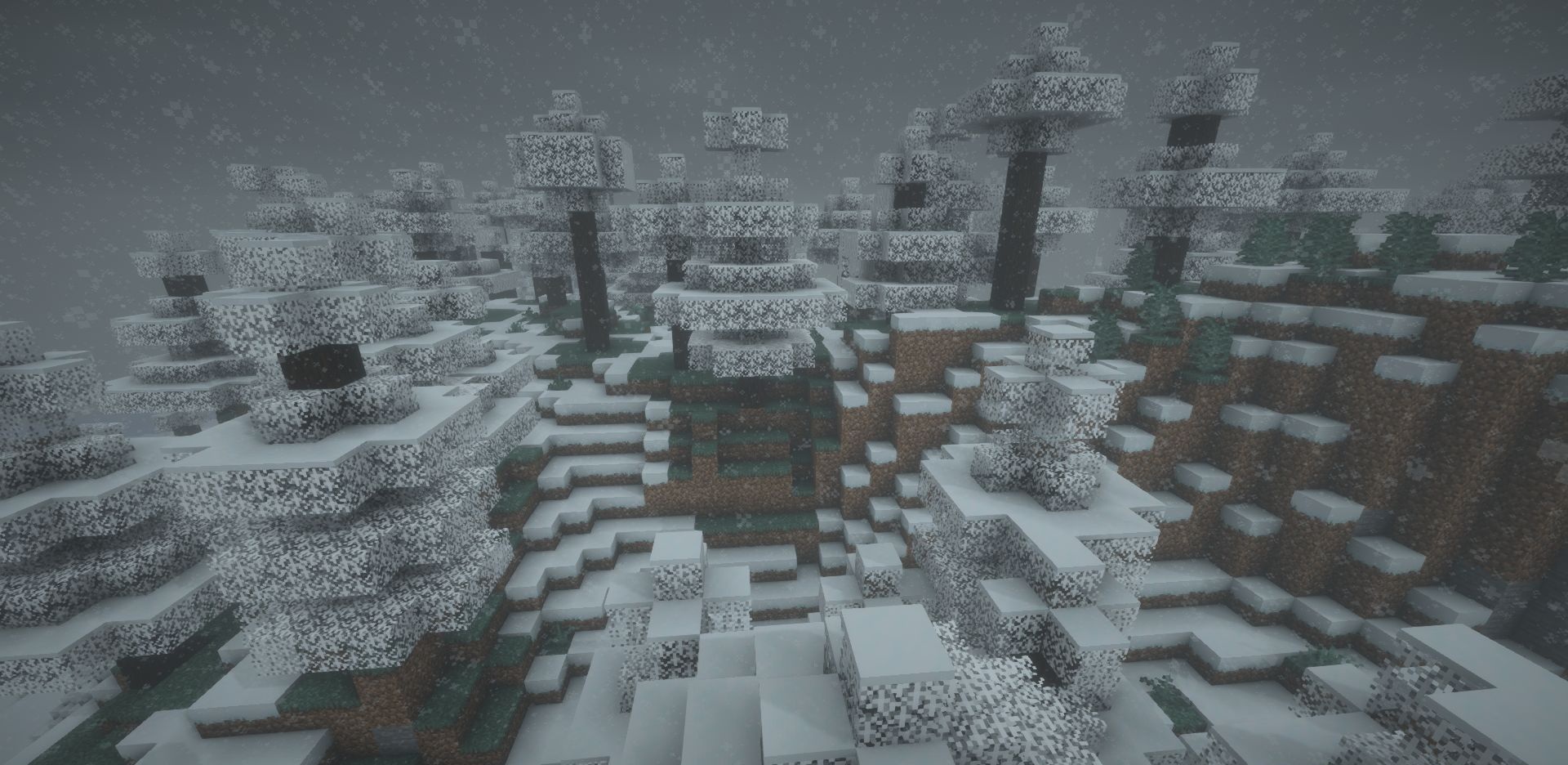 Visual Snowy Leaves for Minecraft 1.21.10