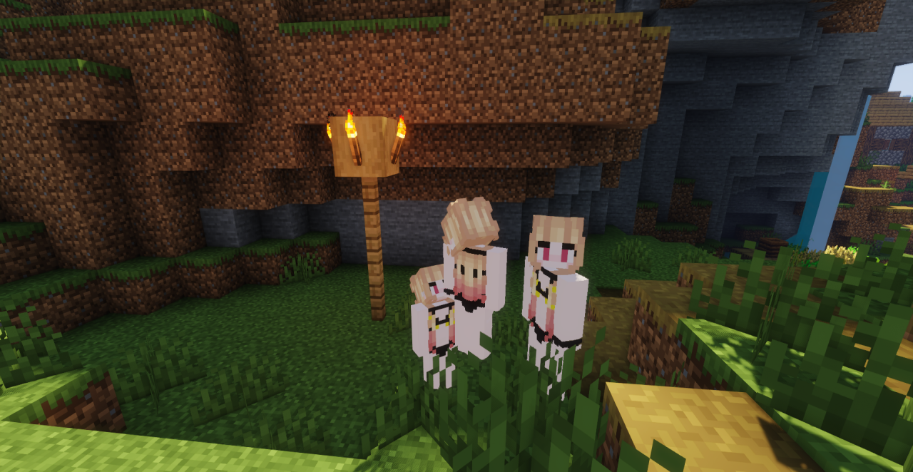 Waifu Villagers for Minecraft 1.21.8