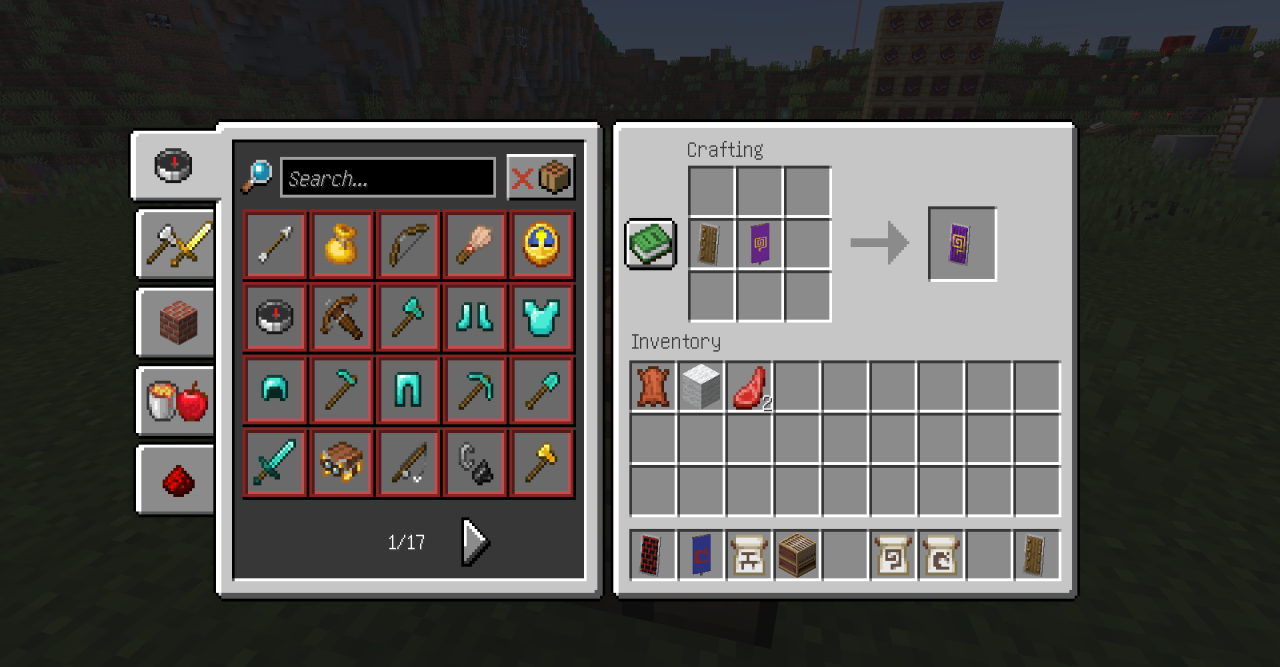 Wood Shield Designs для Майнкрафт 1.21.11