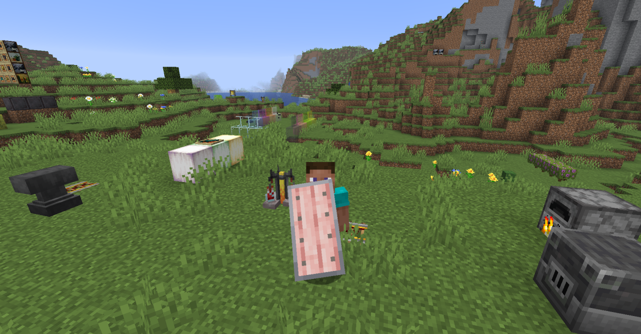 Woodtype Shields for Minecraft 1.21.10