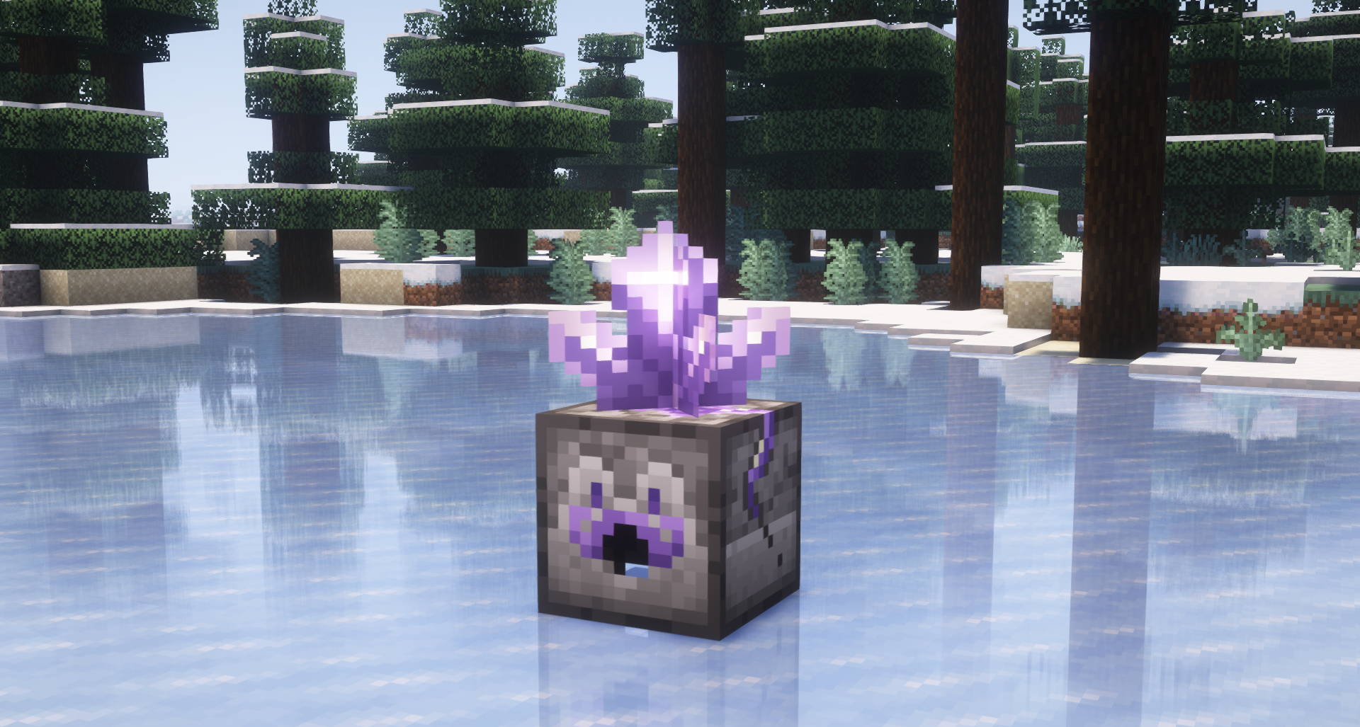 Amethyst Shield for Minecraft 1.21.8