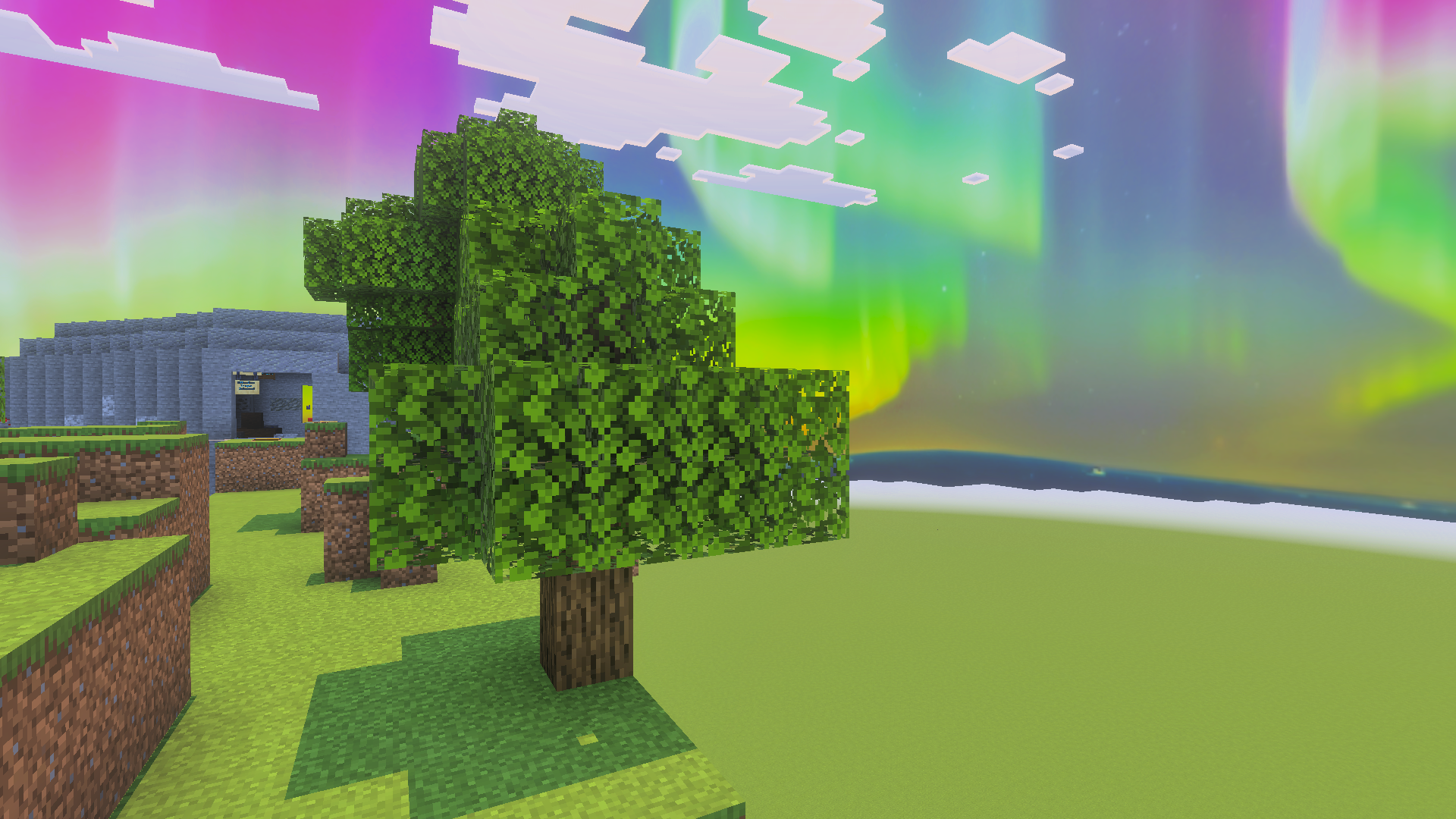 Aurora Skies for Minecraft Pocket Edition 1.21