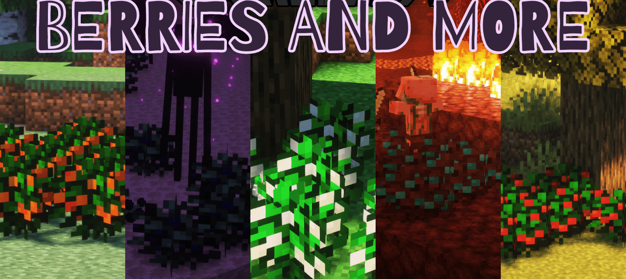 Berries and More для Minecraft 26.1.2