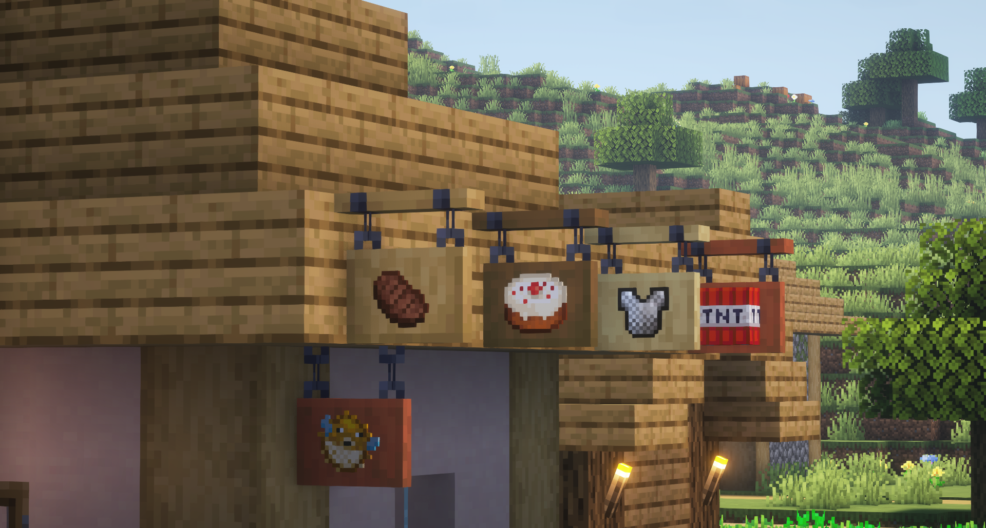 Better Hanging Signs для Minecraft 1.21.8
