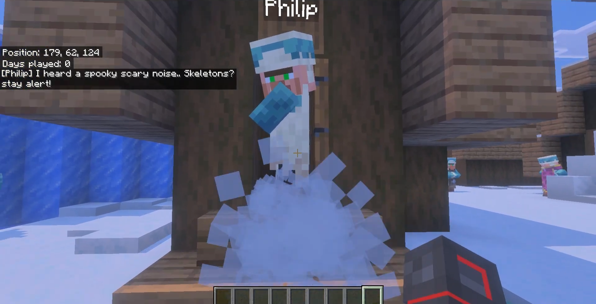 Chatty Villagers for Minecraft Pocket Edition 1.21