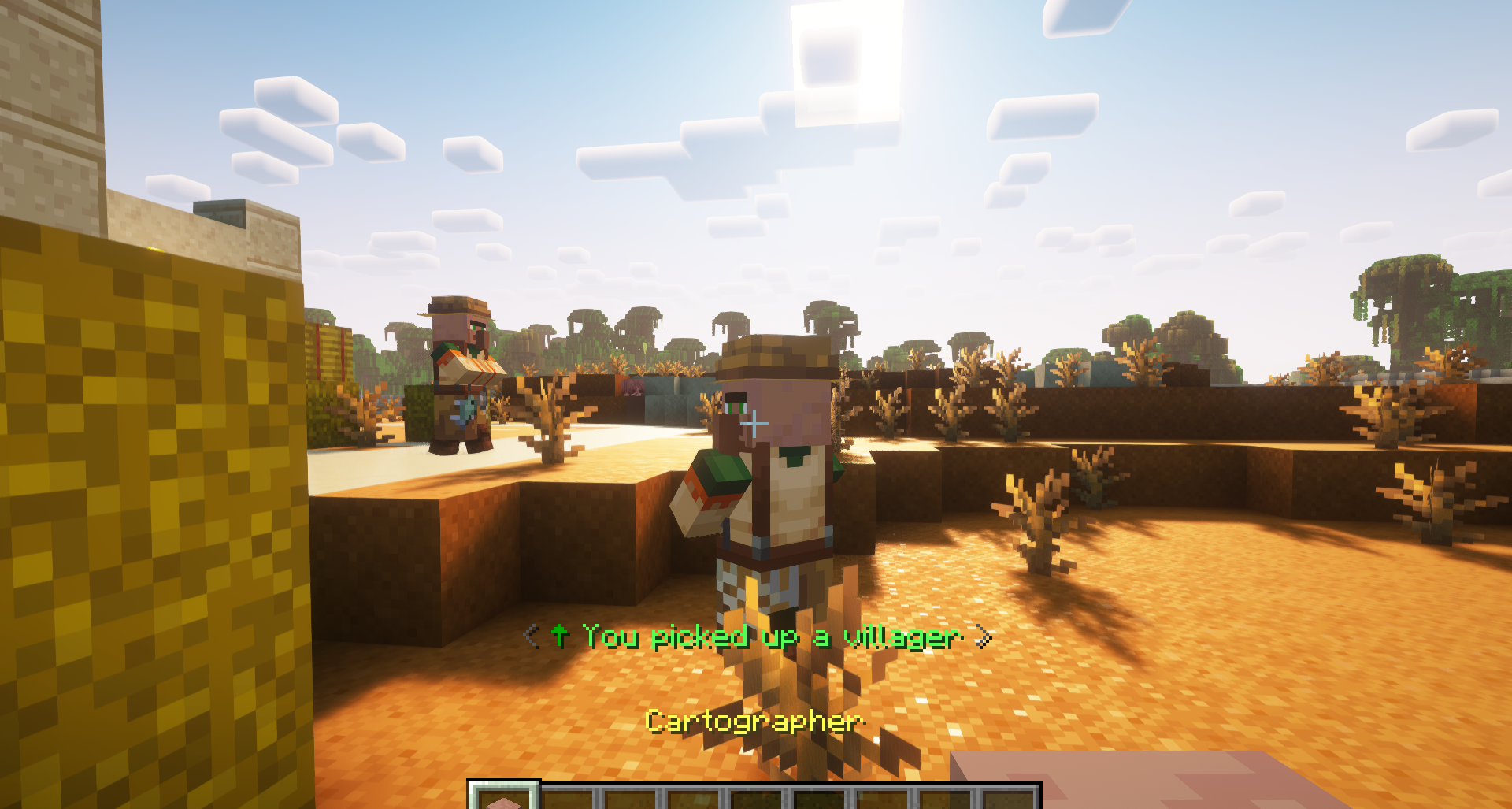 ClickVillagers for Minecraft 1.21.10