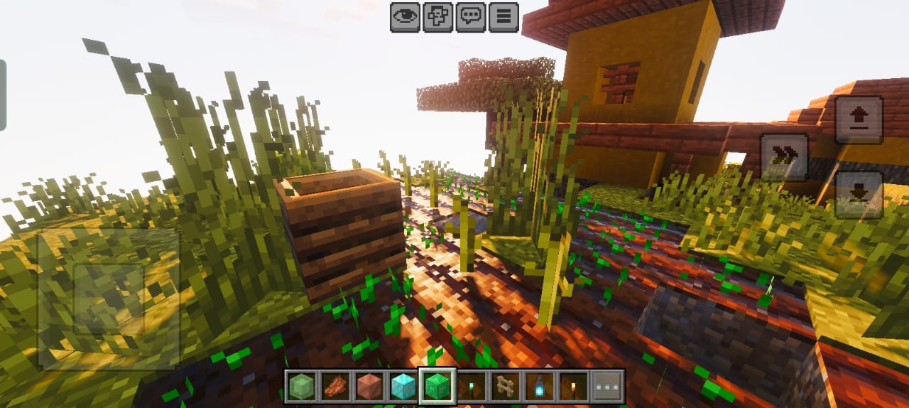 Complementary Vibrent Graphics для Minecraft Pocket Edition 1.21