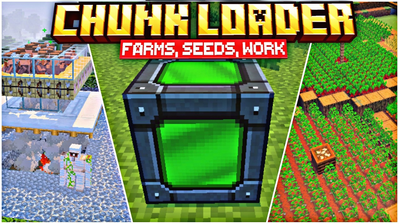 DG Chunk Loader для Minecraft Pocket Edition 1.21