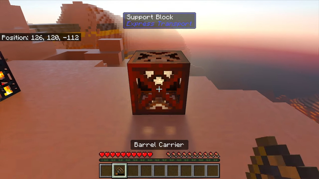 Express Transport for Minecraft Pocket Edition 1.21