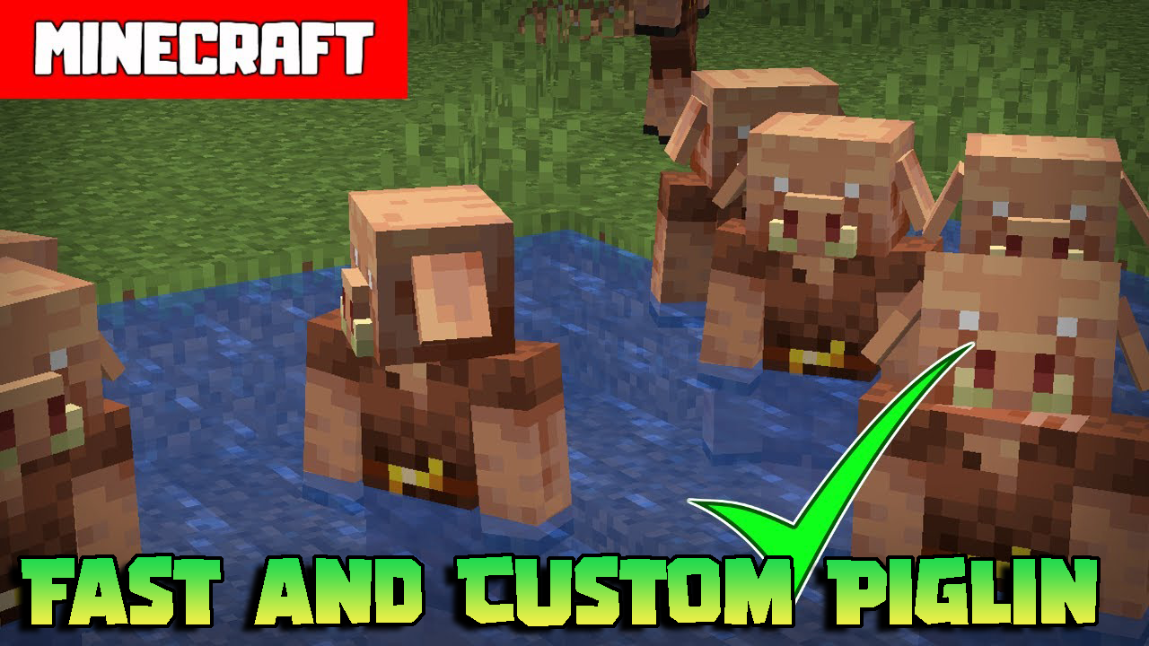 Fast and Custom Piglin Barter for Minecraft Pocket Edition 1.21