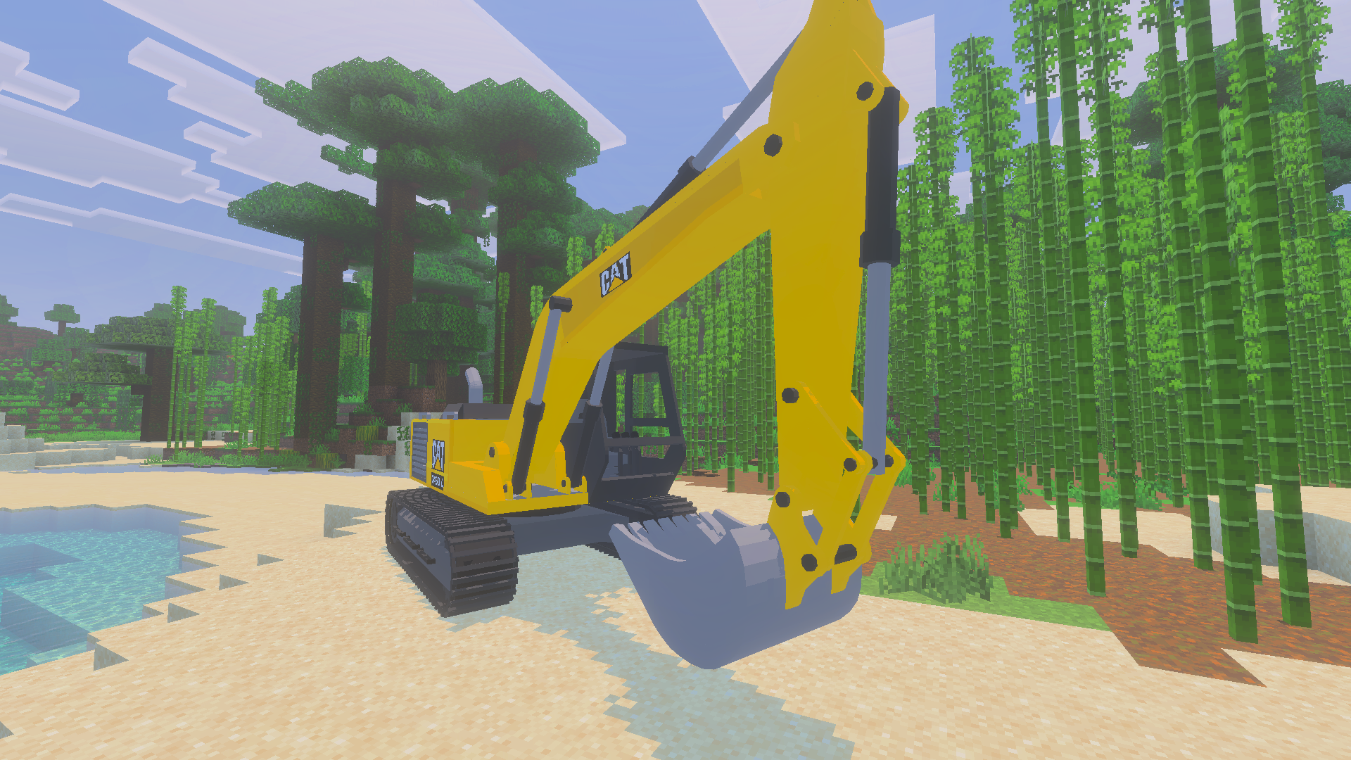 Heavy Construction Vehicles for Minecraft Pocket Edition 1.21