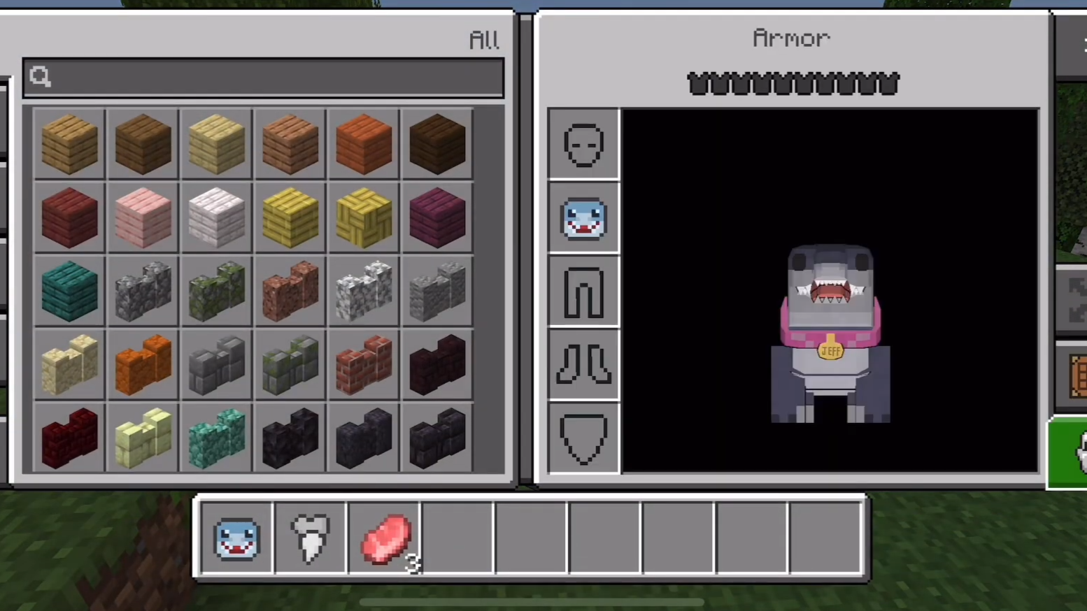 Jeff the Land Shark for Minecraft Pocket Edition 1.21