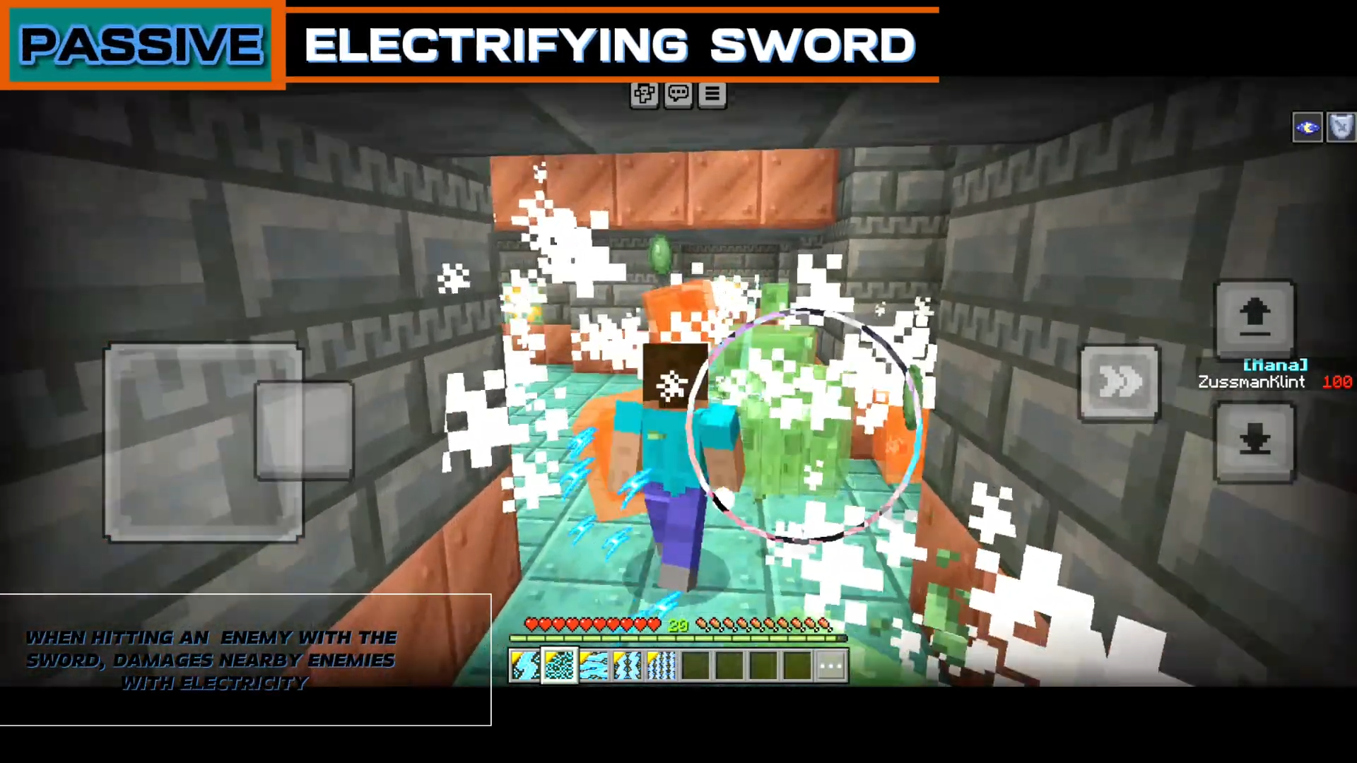 Lightning Magic для Minecraft Pocket Edition 1.21