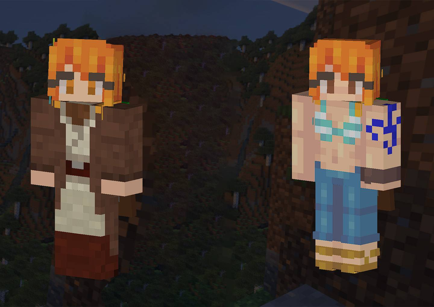 One Piece Skin для Minecraft Pocket Edition 1.21
