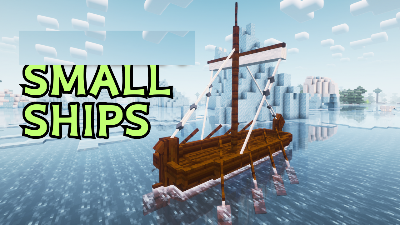 Small Ships for Minecraft 1.20.6