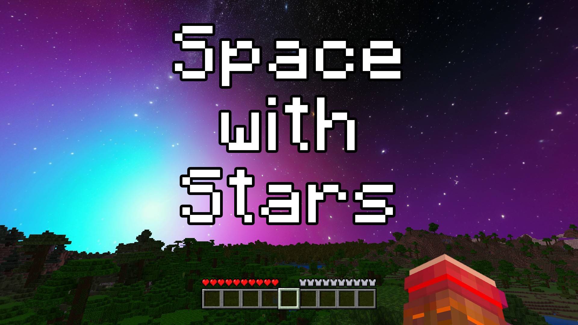Space with Stars for Minecraft Pocket Edition 1.21