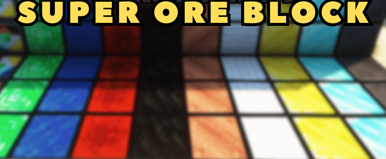 Super Ore Block для Minecraft 26.1.2